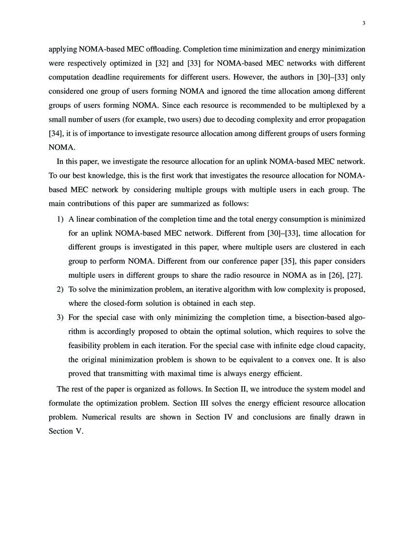 Efficient Resource Allocation For Mobile Edge Computing Networks With Noma Completion Time And