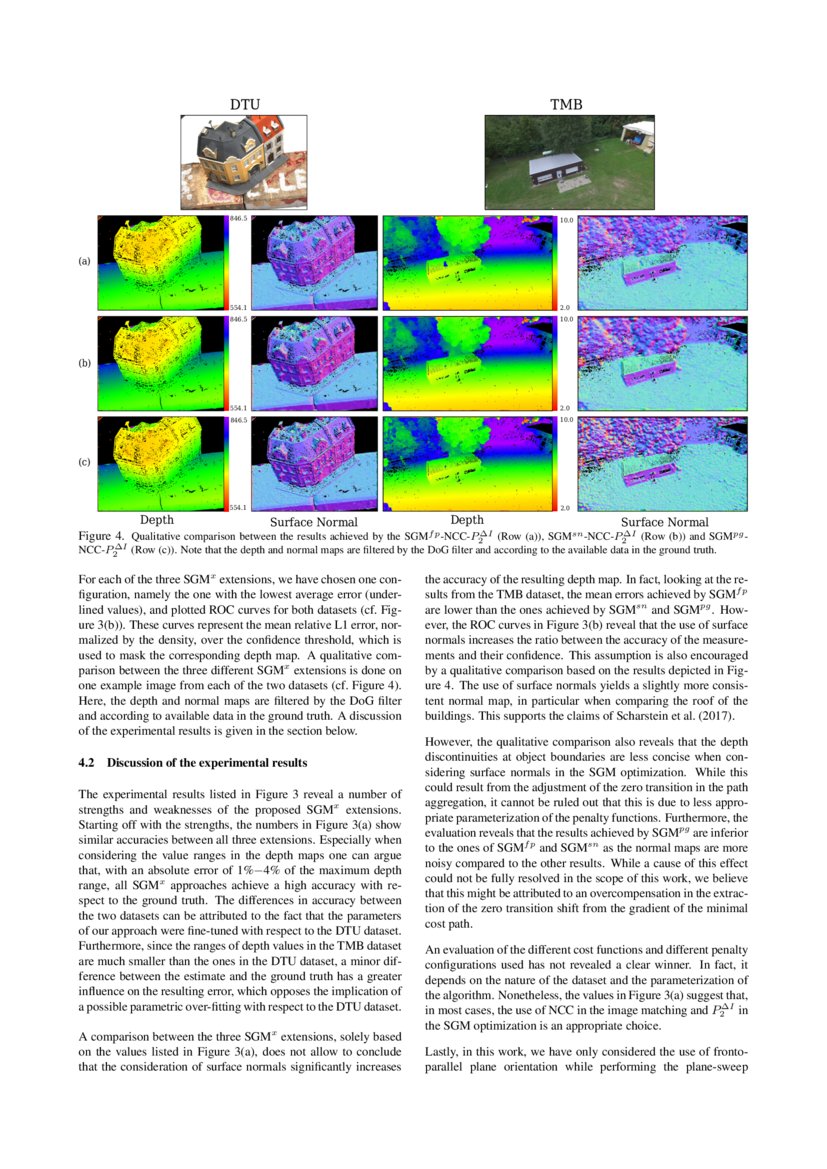 Efficient Surface-Aware Semi-Global Matching with Multi-View Plane-Sweep Sampling | DeepAI