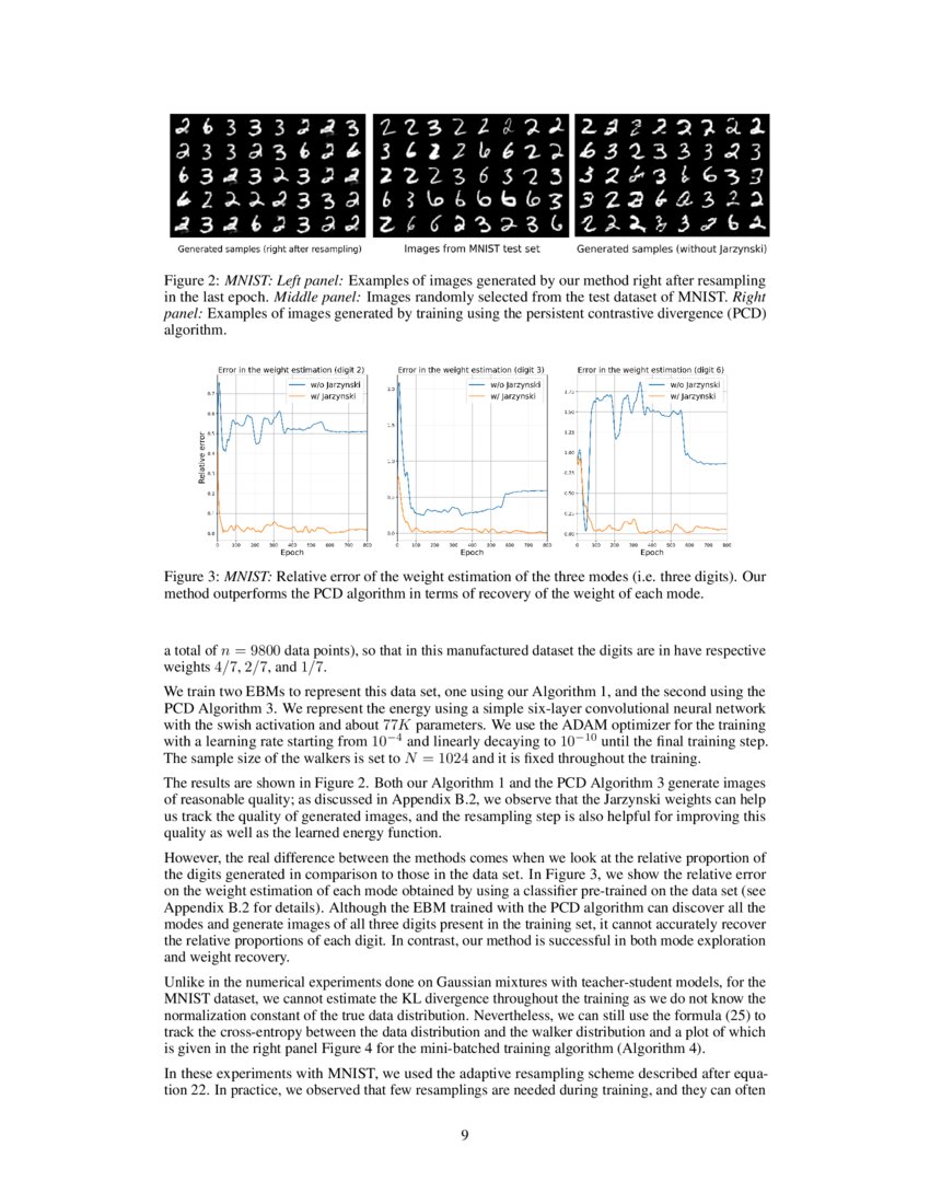Efficient Training of Energy-Based Models Using Jarzynski Equality | DeepAI