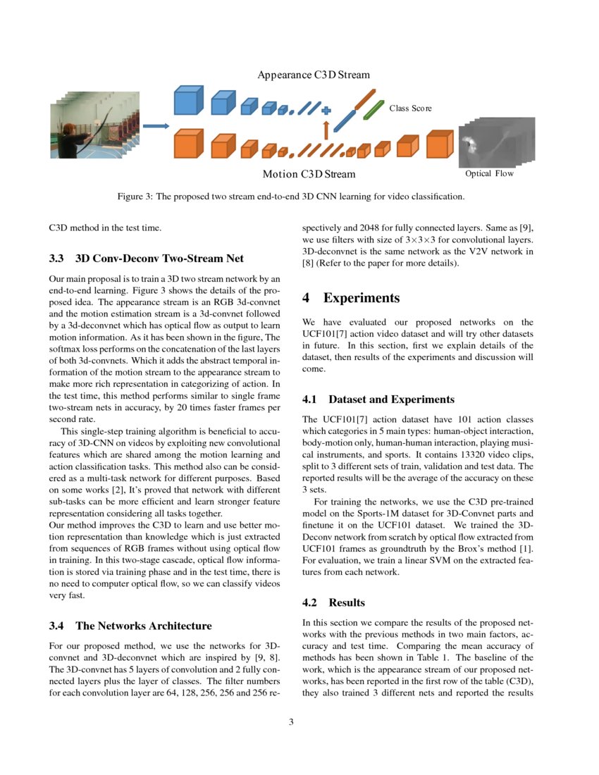 Efficient Two-Stream Motion and Appearance 3D CNNs for Video ...