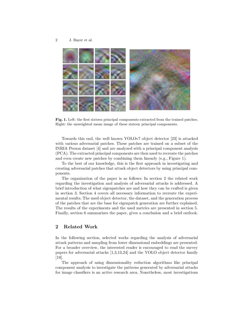 Eigenpatches Adversarial Patches From Principal Components Deepai