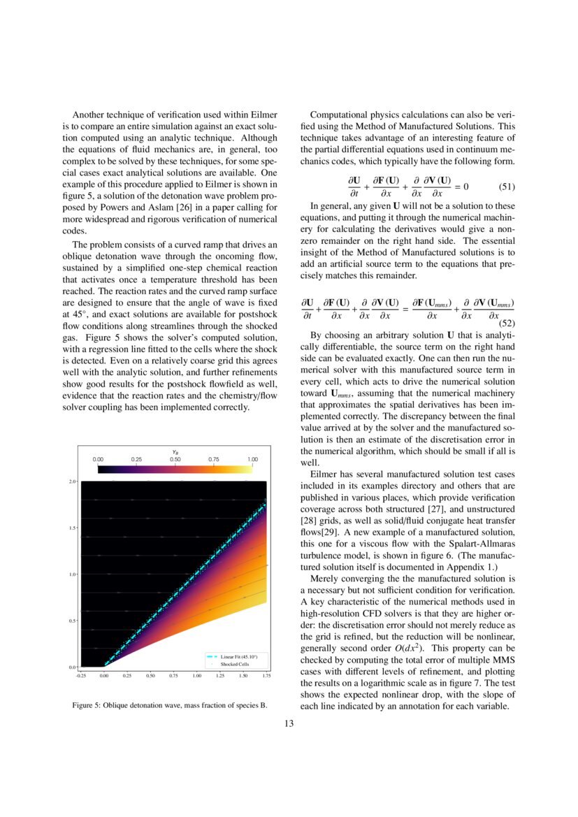 Eilmer: an Open-Source Multi-Physics Hypersonic Flow Solver | DeepAI