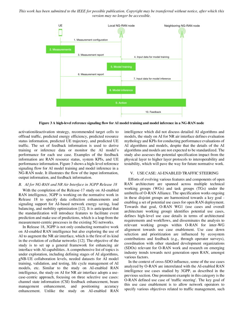 Embracing Ai In 5g Advanced Towards 6g A Joint 3gpp And O Ran Perspective Deepai