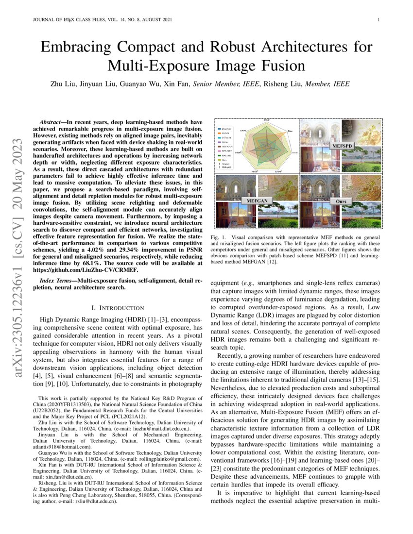 Embracing Compact and Robust Architectures for Multi-Exposure Image ...