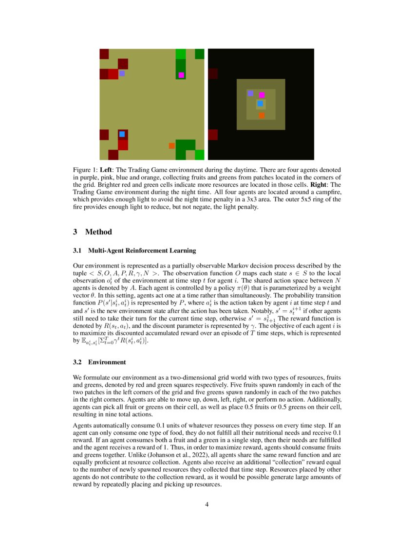 Emergent Resource Exchange and Tolerated Theft Behavior using Multi ...