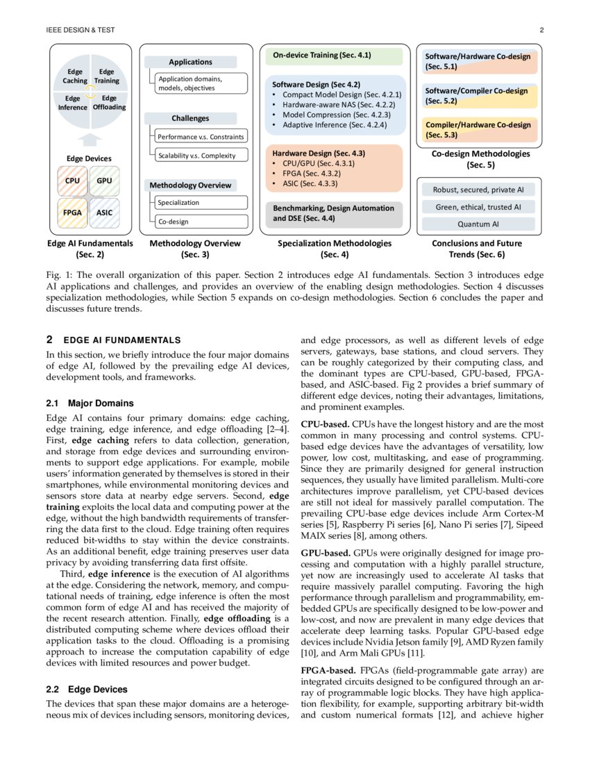 Enabling Design Methodologies and Future Trends for Edge AI ...
