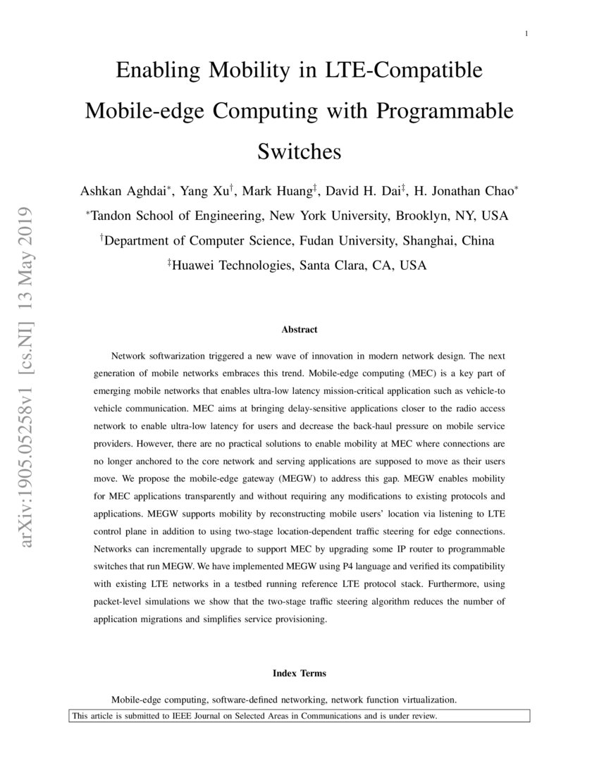 Enabling Mobility in LTE-Compatible Mobile-edge Computing with ...