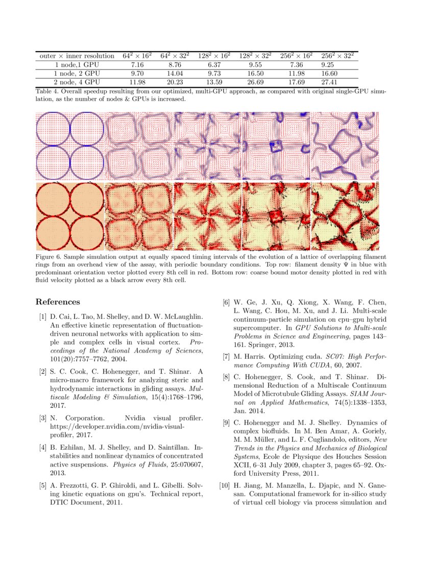 Enabling Simulation Of High Dimensional Micro Macro Biophysical Models Through Hybrid Cpu And