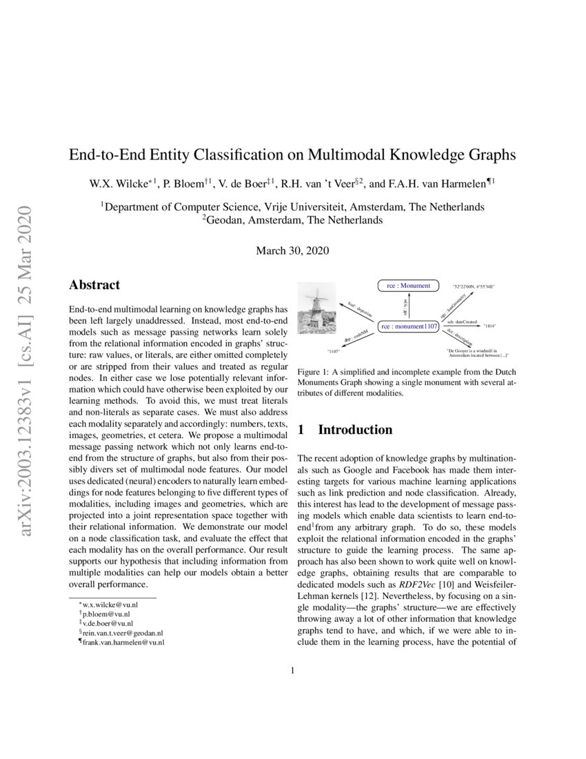 End-to-End Entity Classification on Multimodal Knowledge Graphs | DeepAI