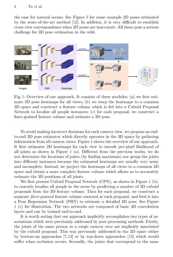 End-to-End Estimation of Multi-Person 3D Poses from Multiple Cameras ...