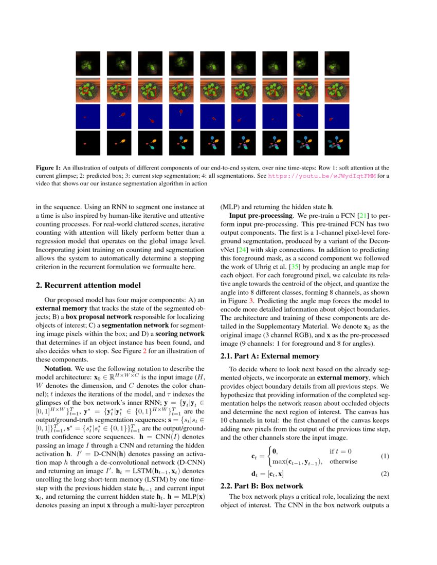 End-to-End Instance Segmentation with Recurrent Attention | DeepAI