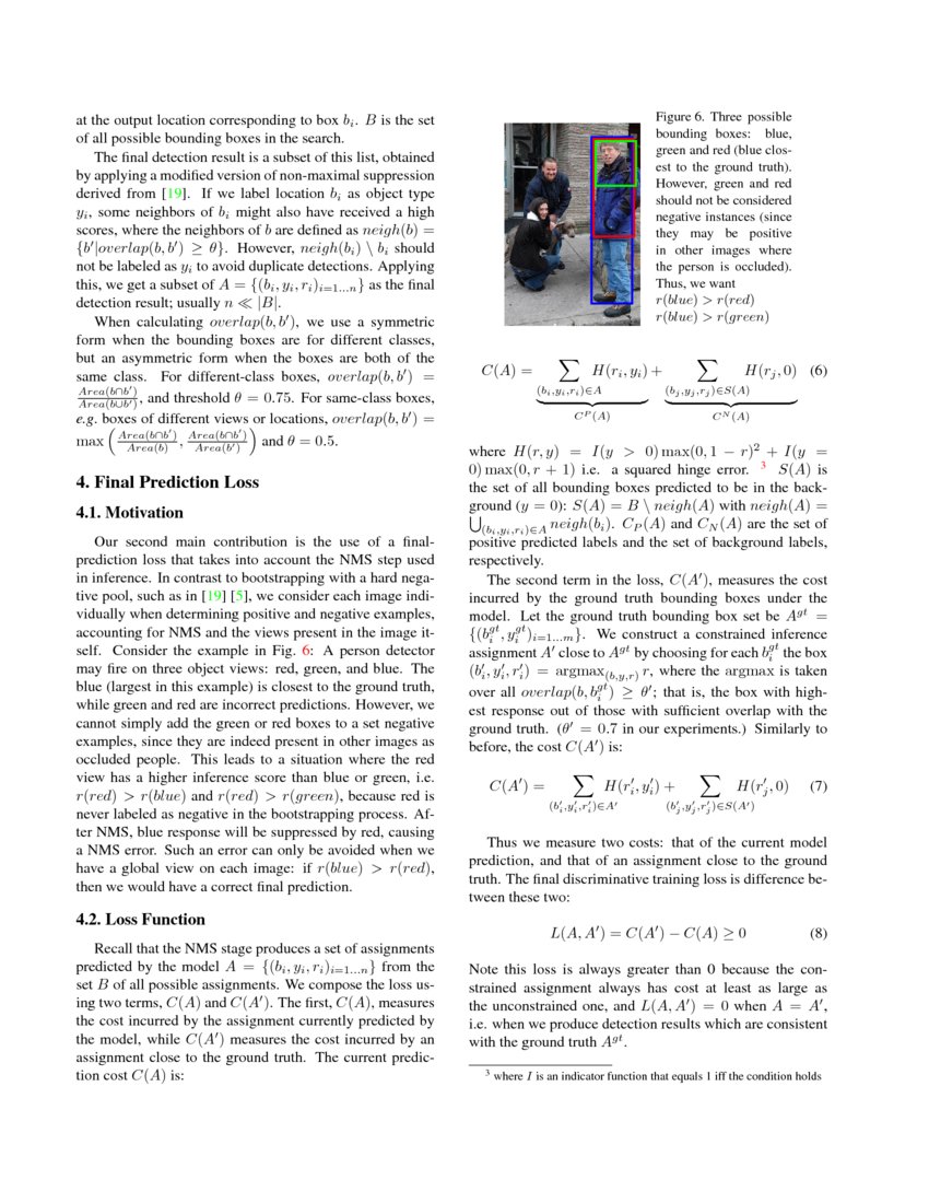 End-to-End Integration of a Convolutional Network, Deformable Parts ...