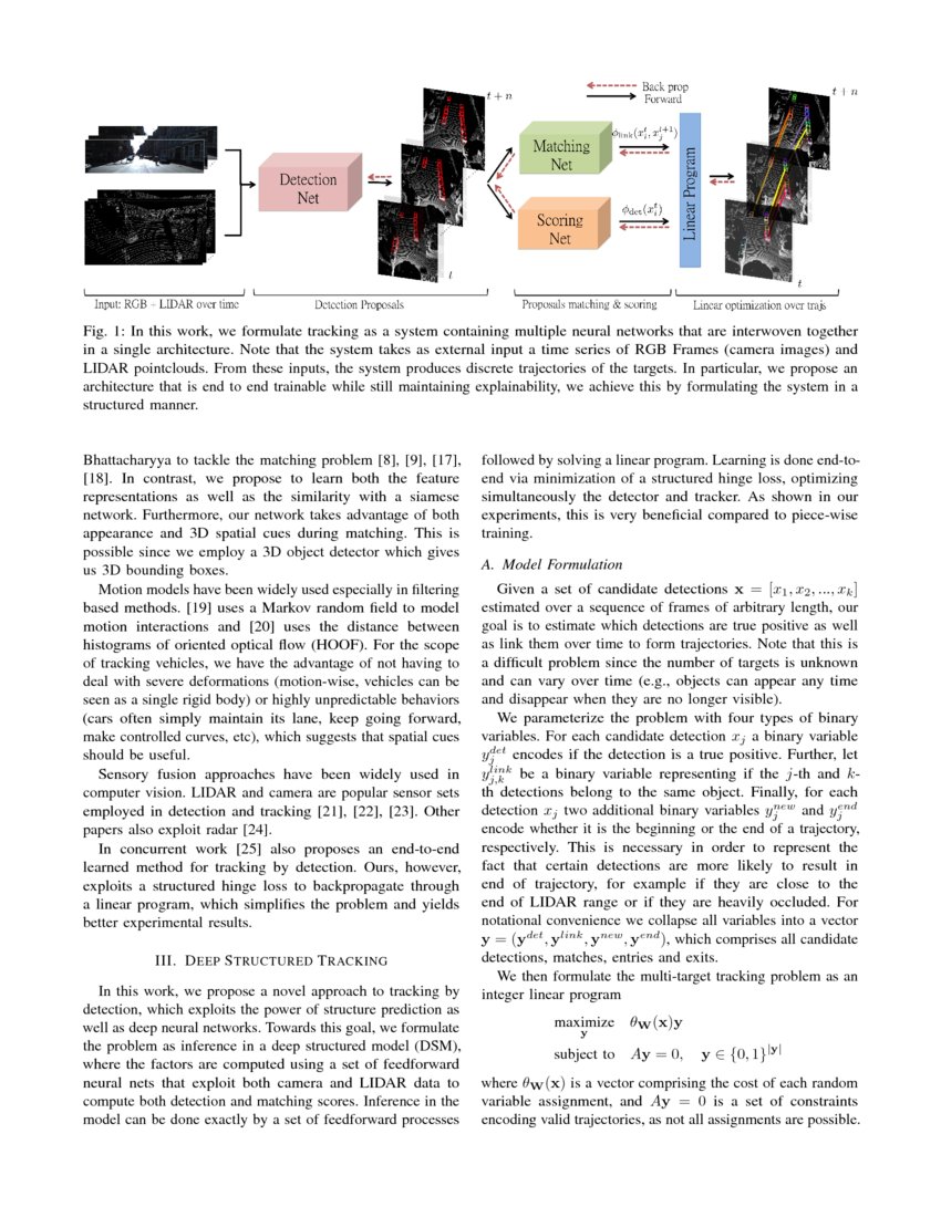 End-to-end Learning of Multi-sensor 3D Tracking by Detection | DeepAI