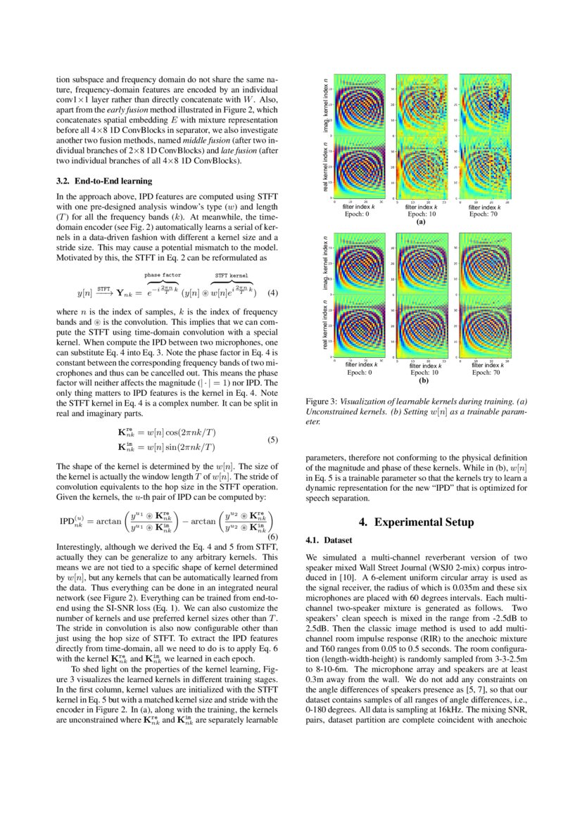 End-to-End Multi-Channel Speech Separation | DeepAI