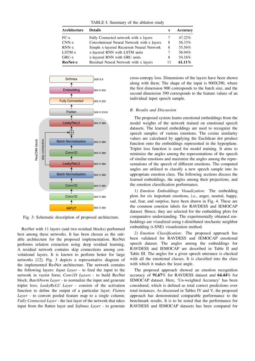 End-to-end Triplet Loss based Emotion Embedding System for Speech Emotion Recognition | DeepAI