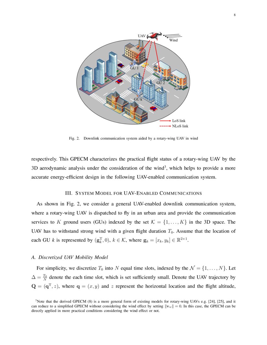 Energy Efficient Uav Communications In The Presence Of Wind 3d