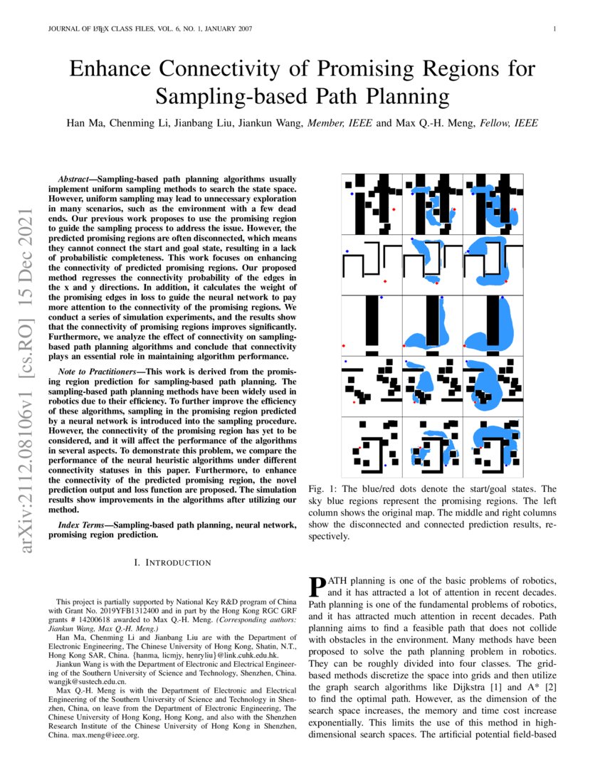 Enhance Connectivity of Promising Regions for Sampling-based Path ...