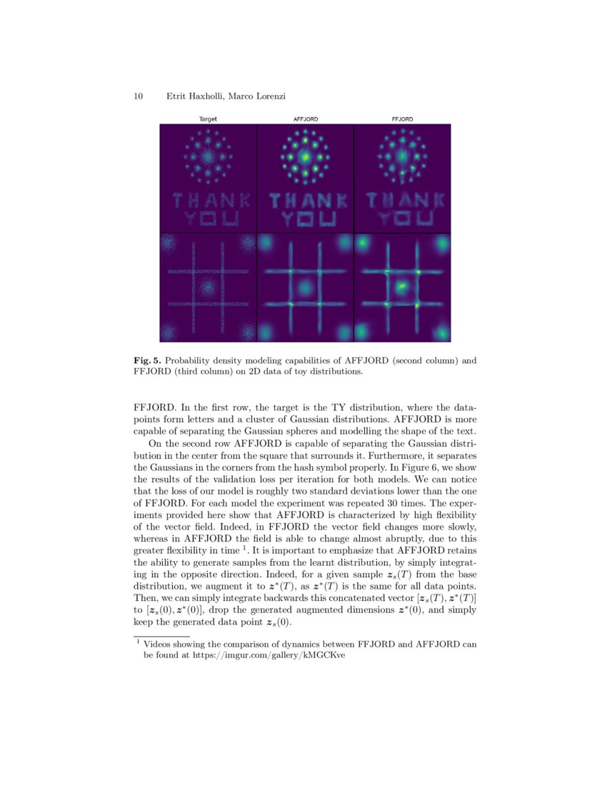 Enhanced Distribution Modelling Via Augmented Architectures For Neural Ode Flows Deepai 0233