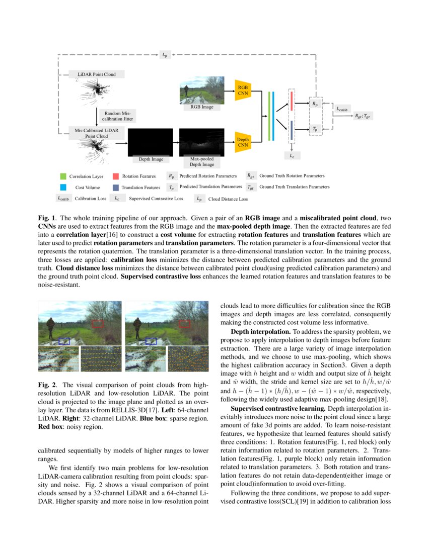 Enhanced Low Resolution Lidar Camera Calibration Via Depth