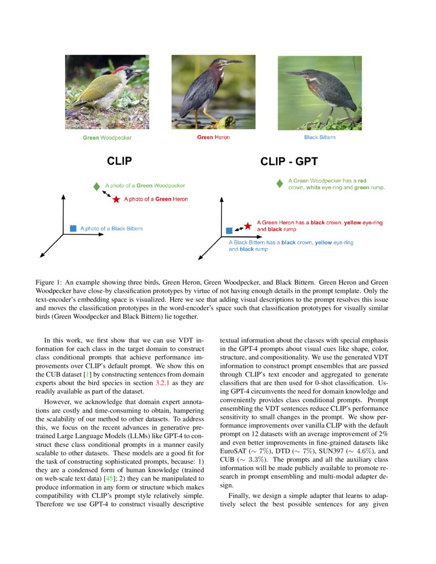 Enhancing Clip With Gpt 4 Harnessing Visual Descriptions As Prompts 3407