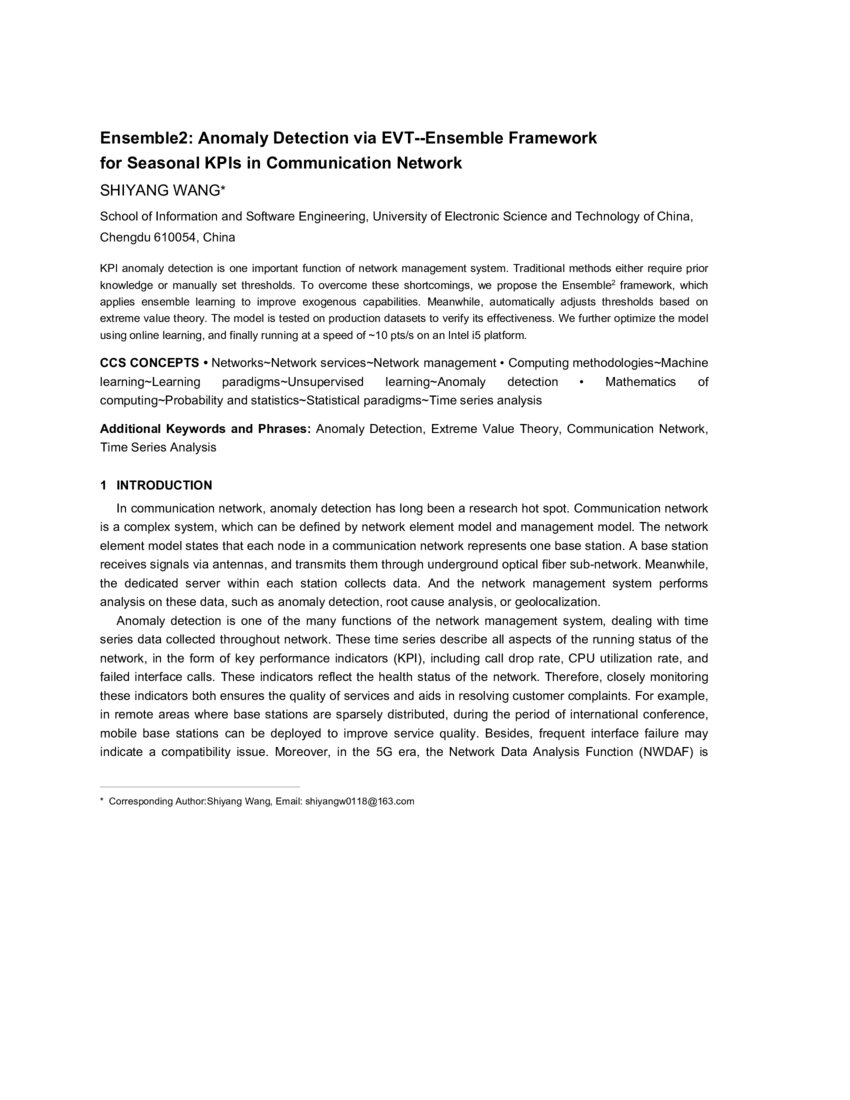 Ensemble2 Anomaly Detection Via Evt Ensemble Framework For Seasonal
