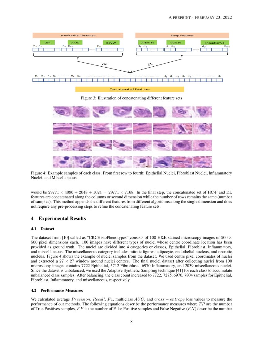 Ensembling Handcrafted Features with Deep Features: An Analytical Study for Classification of ...