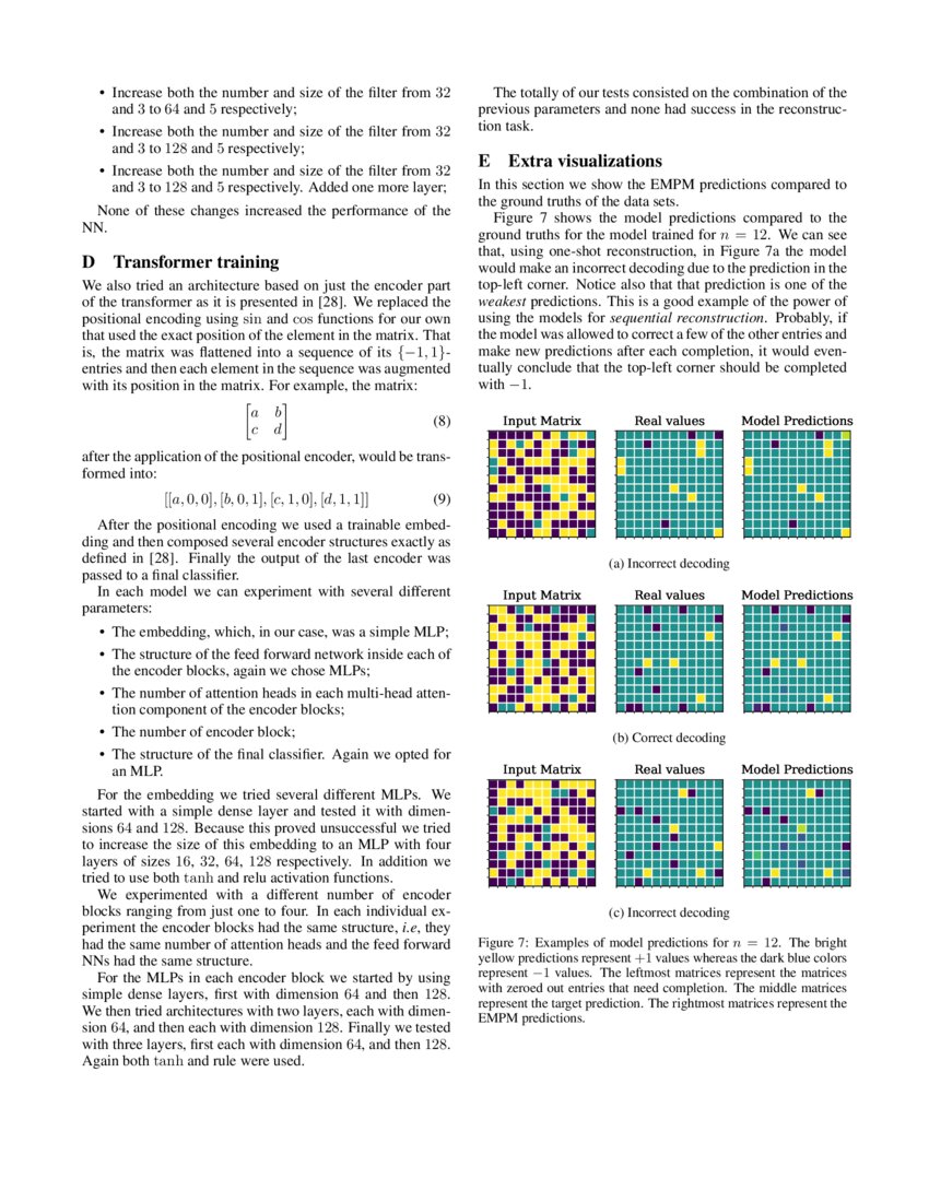 Equivariant neural networks for recovery of Hadamard matrices | DeepAI