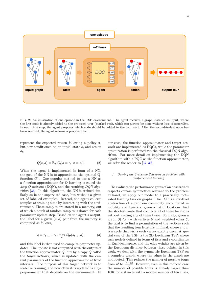 Equivariant quantum circuits for learning on weighted graphs | DeepAI