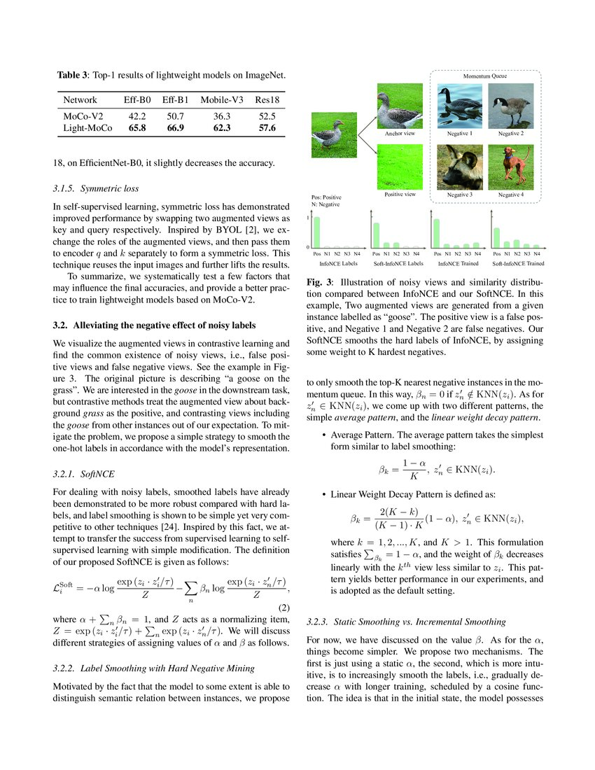 Establishing a stronger baseline for lightweight contrastive models ...