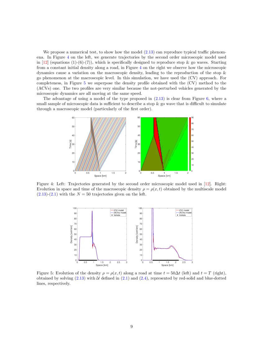 Estimate of traffic emissions through multiscale second order models with heterogeneous data ...