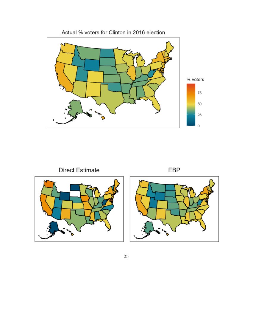 Estimation Of Finite Population Proportions For Small Areas A