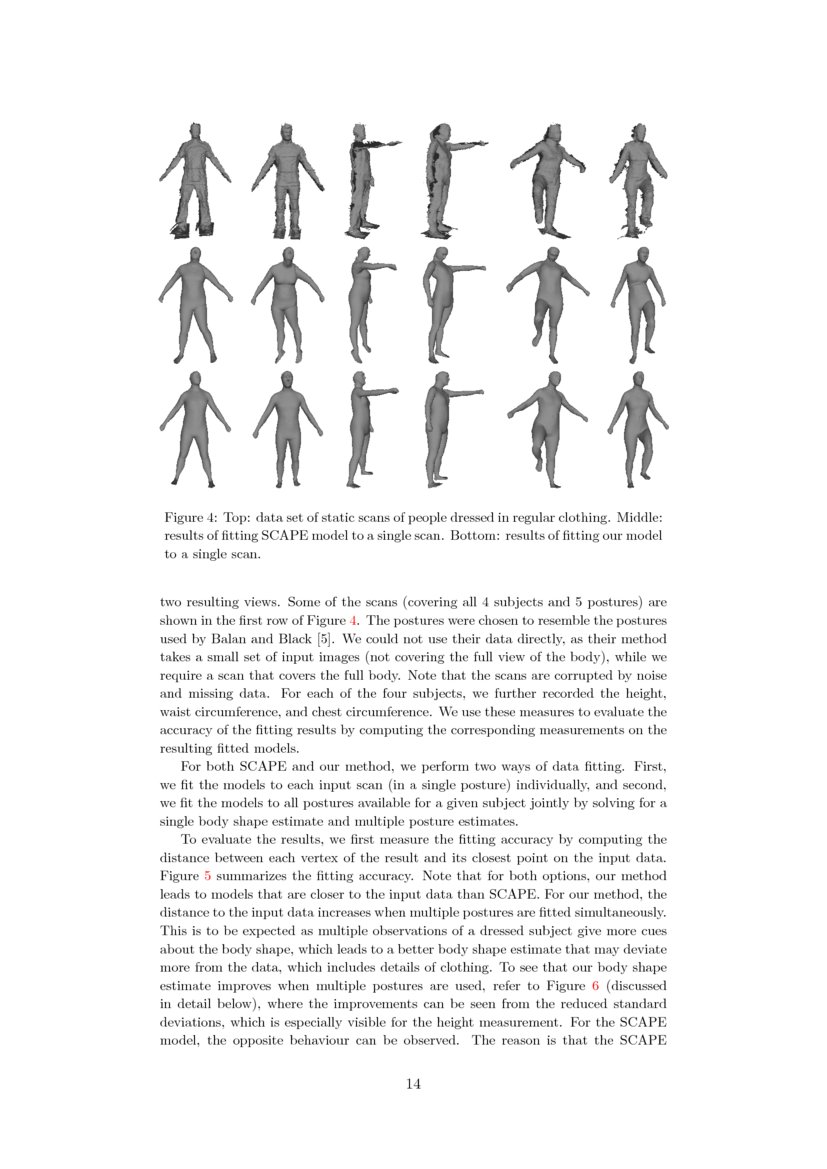 Estimation of Human Body Shape and Posture Under Clothing | DeepAI