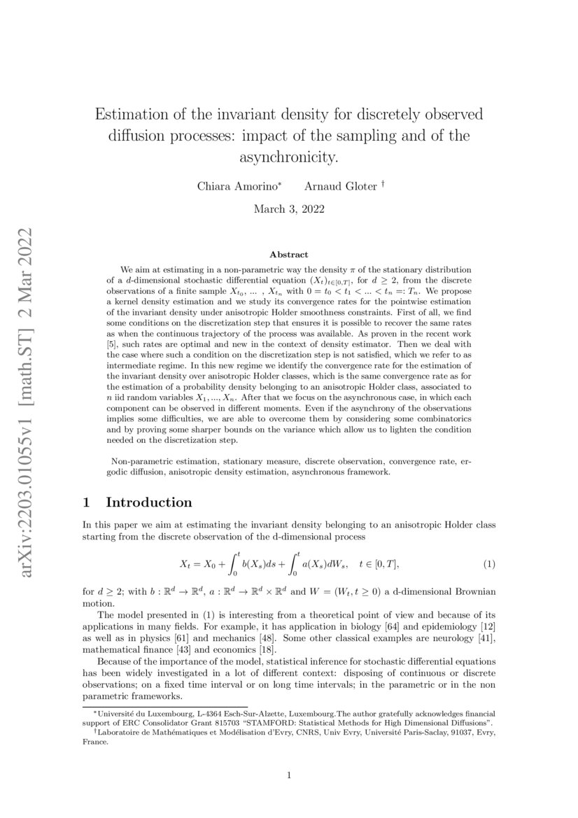 Estimation of the invariant density for discretely observed diffusion processes: impact of the ...