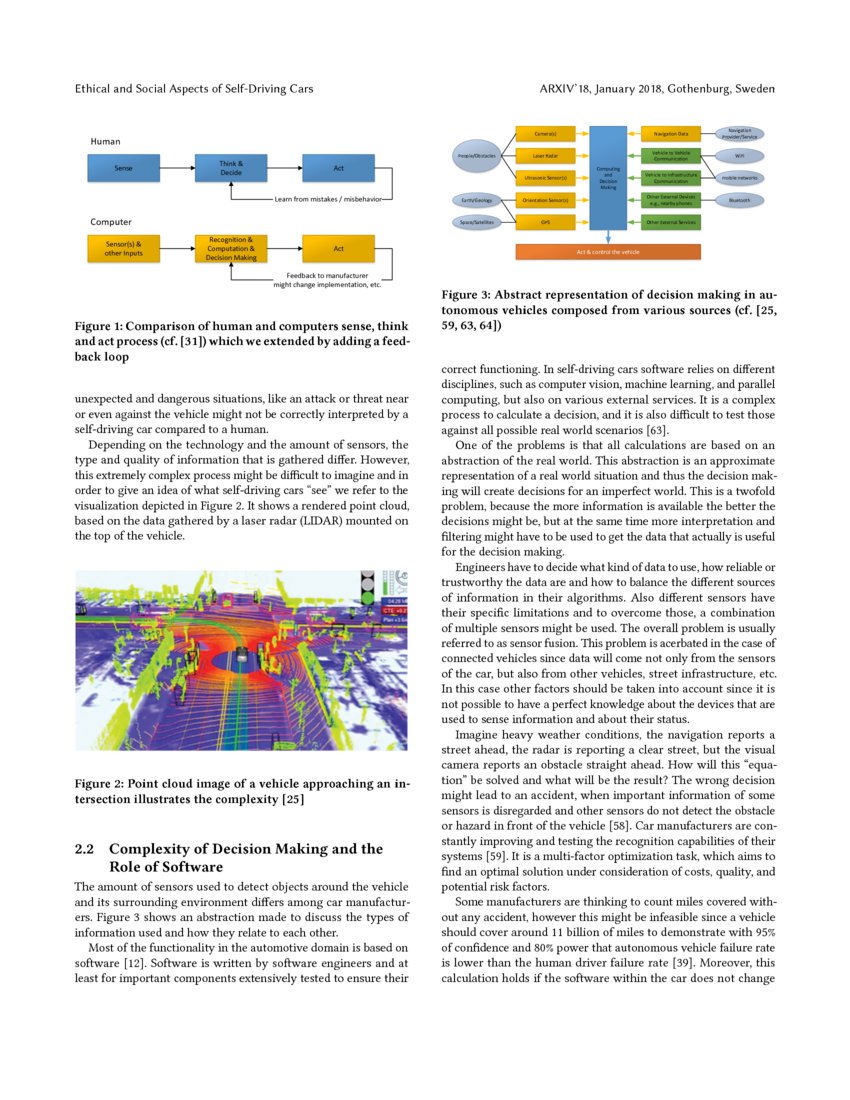 Ethical and Social Aspects of Self-Driving Cars | DeepAI