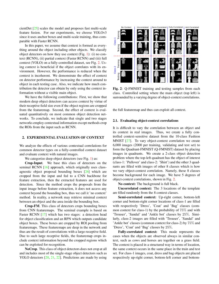 Evaluating Context For Deep Object Detectors Deepai