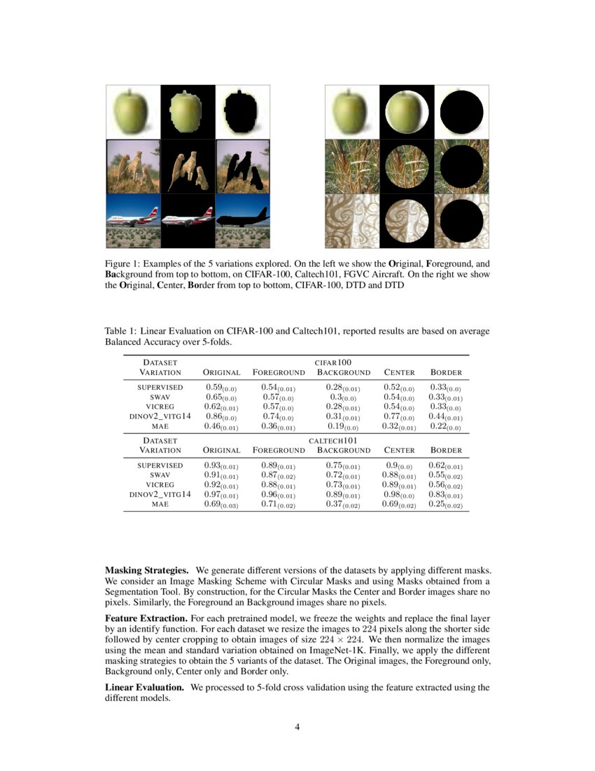 Evaluating The Robustness Of Self Supervised Representations To