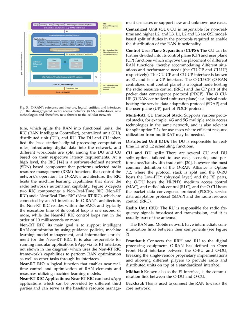 Evaluating the Security of Open Radio Access Networks | DeepAI