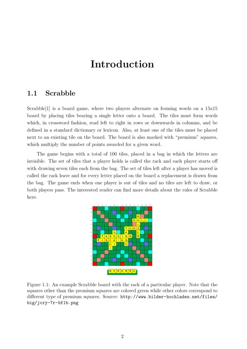 Evaluation Function Approximation for Scrabble | DeepAI