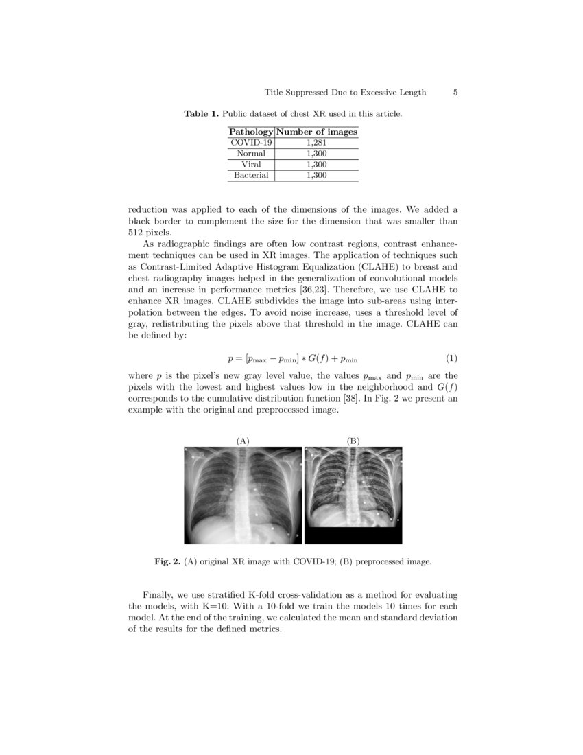 Evaluation of Convolutional Neural Networks for COVID-19 Classification on Chest X-Rays | DeepAI