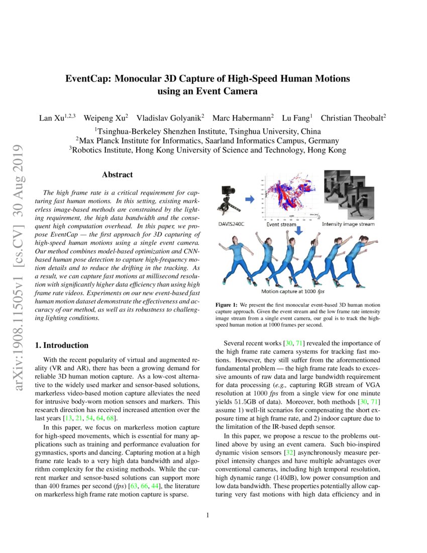 EventCap: Monocular 3D Capture of High-Speed Human Motions using an ...