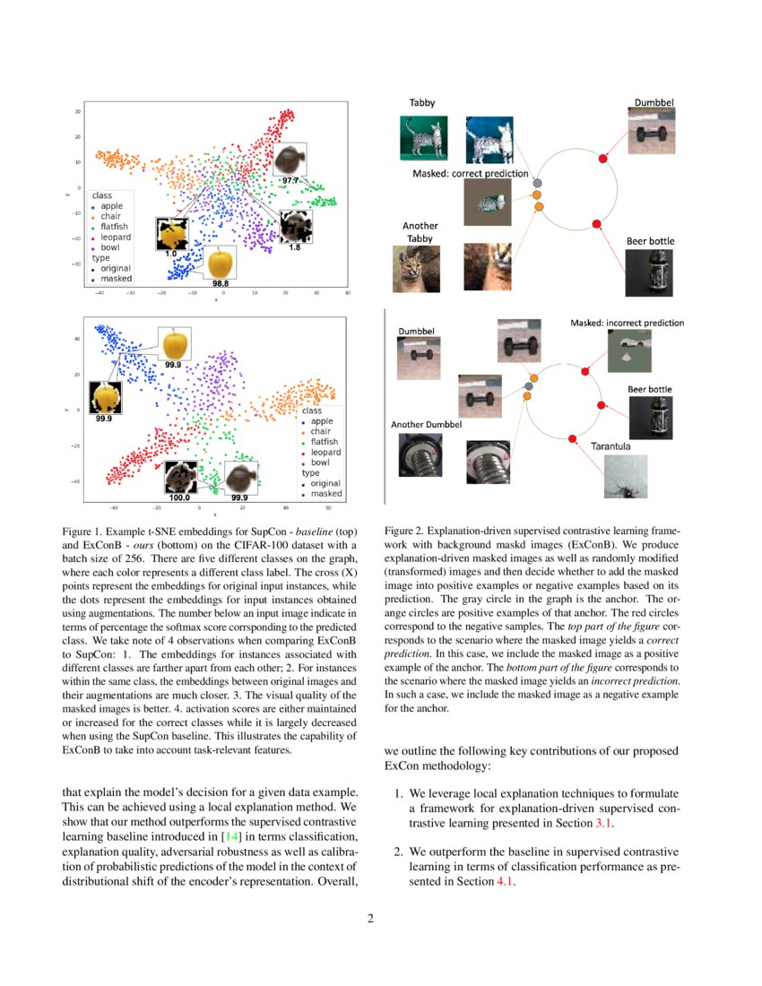 ExCon: Explanation-driven Supervised Contrastive Learning for Image Classification | DeepAI