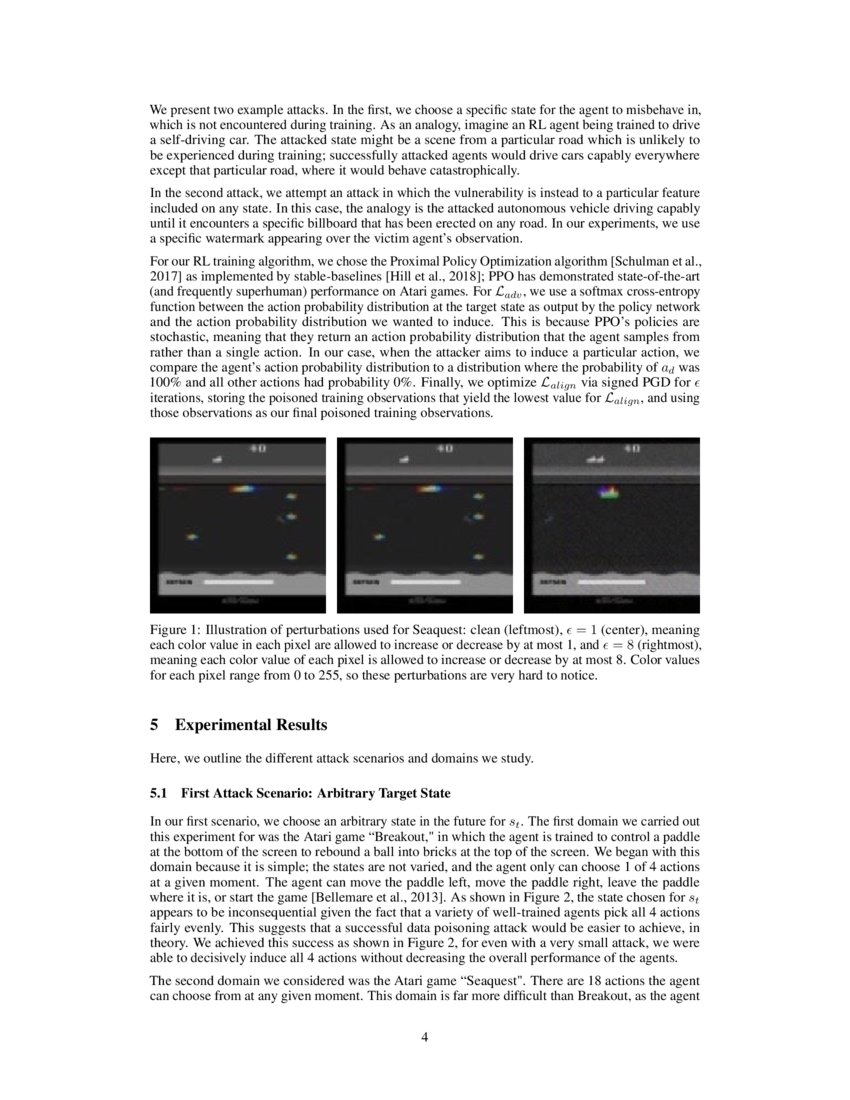 Execute Order 66 Targeted Data Poisoning For Reinforcement Learning Deepai