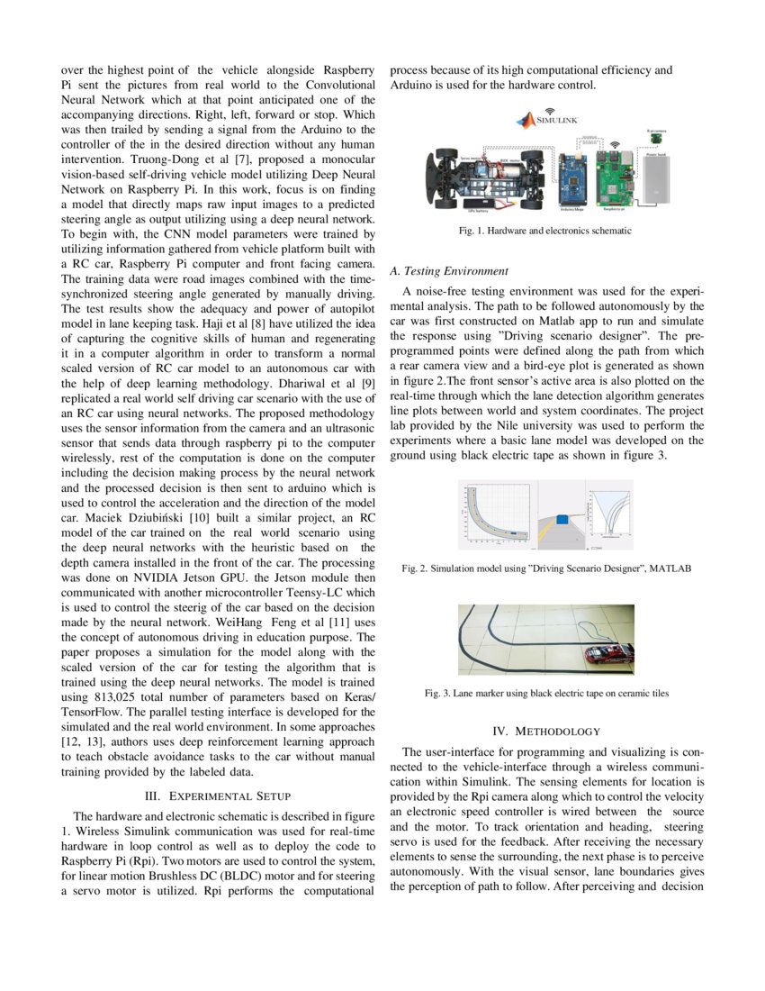 Experimental Analysis of Trajectory Control Using Computer Vision and ...