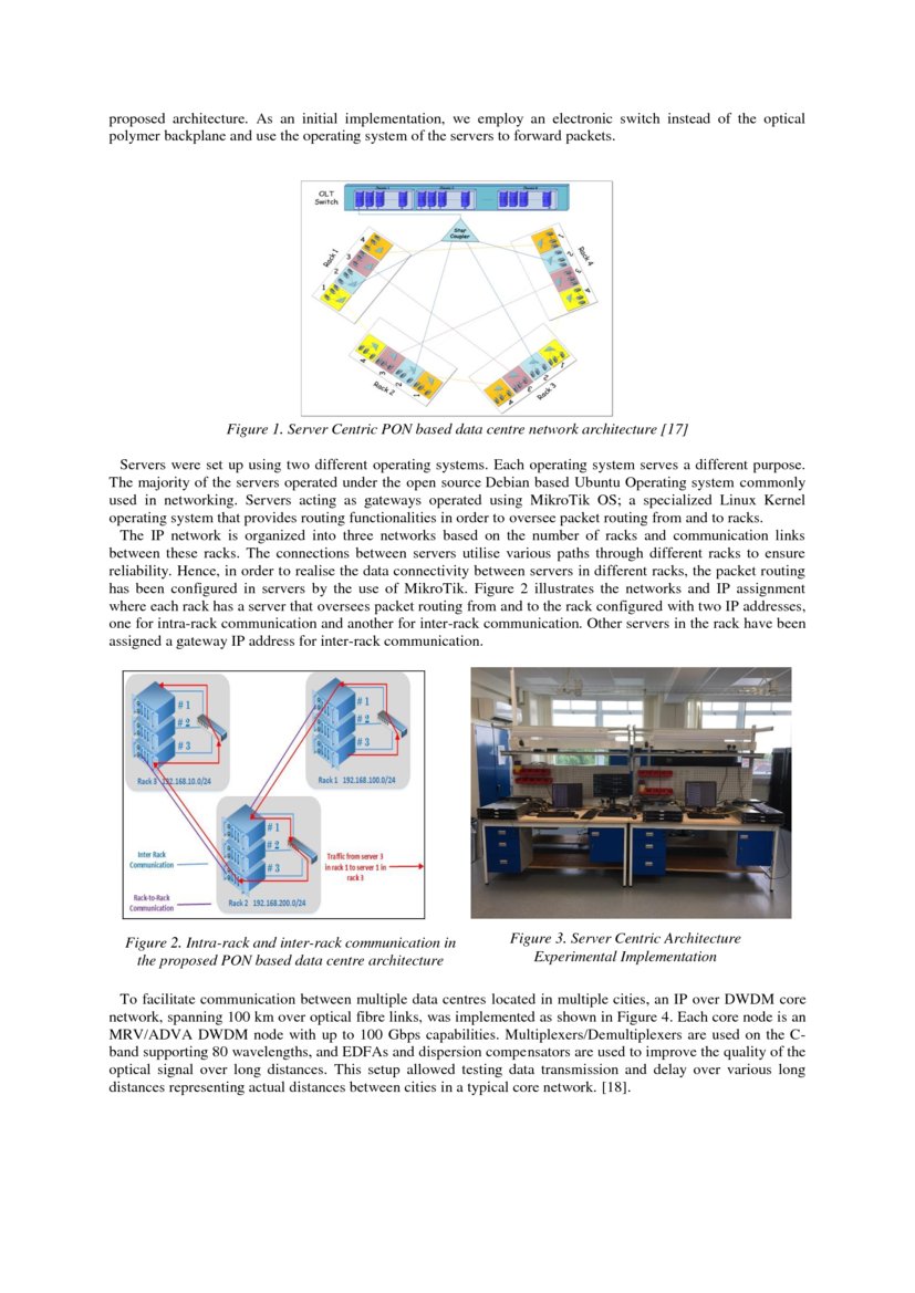 Experimental Evaluation of Passive Optical Network Based Data Centre Architecture | DeepAI