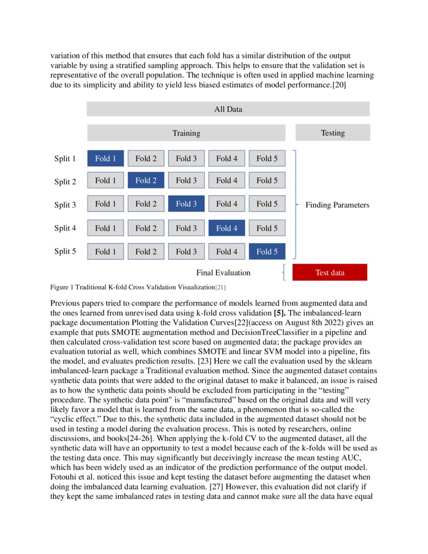 Experimenting with an Evaluation Framework for Imbalanced Data Learning ... Experimenting with an Evaluation Framework for Imbalanced Data Learning ...