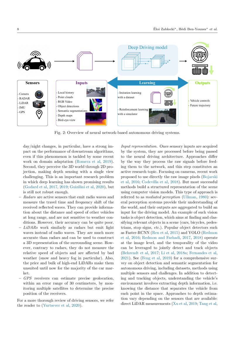 Explainability of vision-based autonomous driving systems: Review and ...