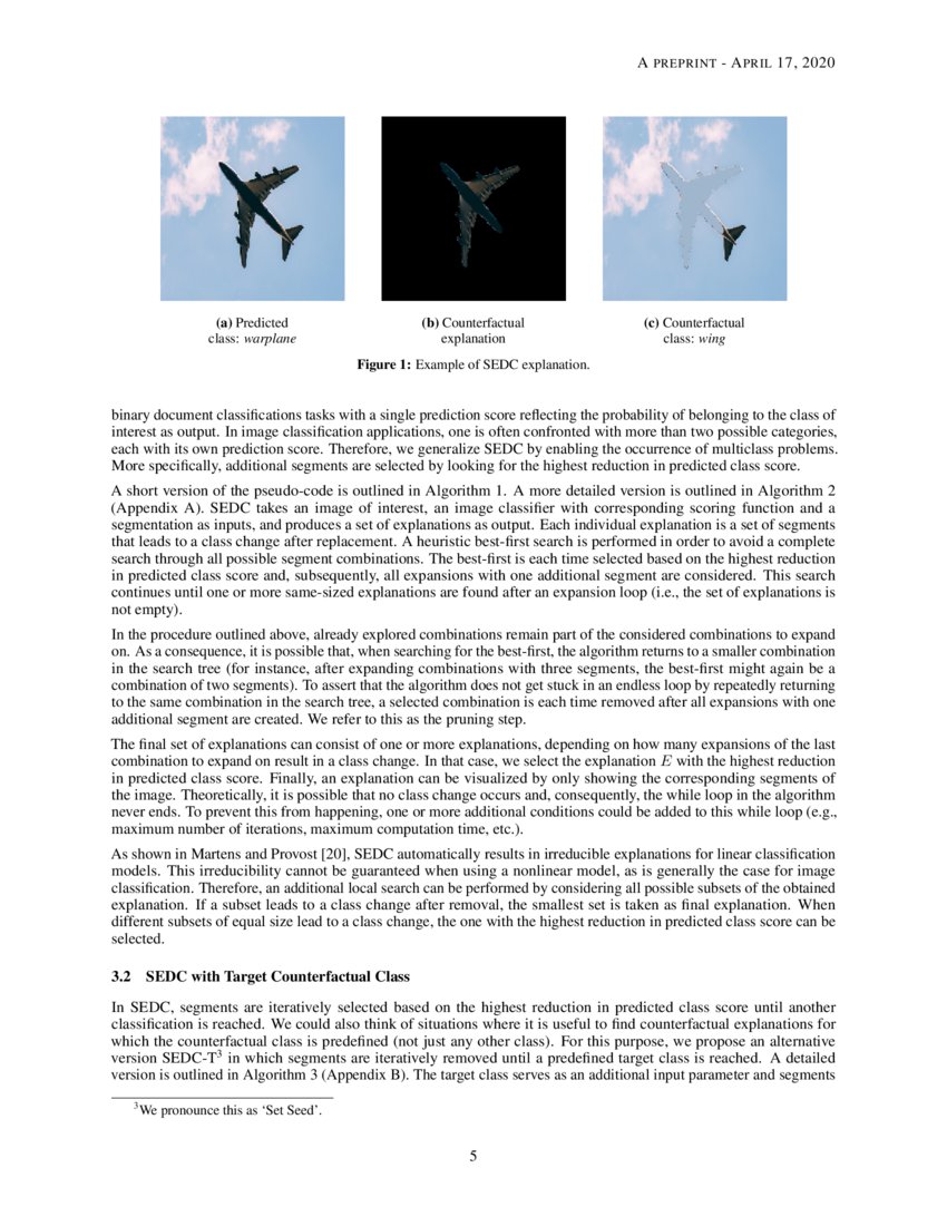Explainable Image Classification with Evidence Counterfactual | DeepAI