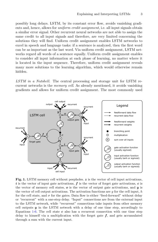 Explaining and Interpreting LSTMs | DeepAI Explaining and Interpreting LSTMs | DeepAI