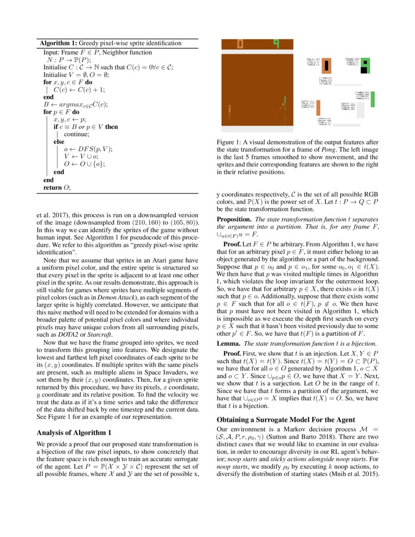 Explaining Deep Reinforcement Learning Agents In The Atari Domain 5732