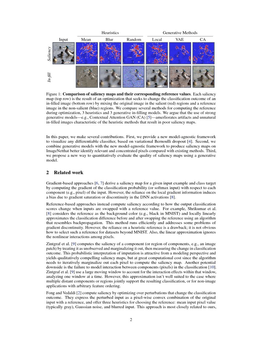 Explaining Image Classifiers by Adaptive Dropout and Generative In ...